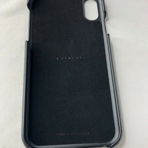 Coach | Accessories | Coach Iphone Xr Case In Signature Canvas Grey ...